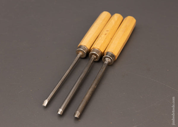 3 Fine DASTRA Carving Gouges - 116374 – Jim Bode Tools