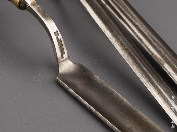 Four IBBOTSON Pattern Maker's Crank Neck Paring Gouges - 83637 – Jim Bode Tools