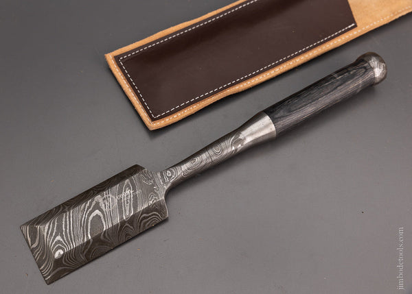 Massive 2 Inch Japanese Style Damascus Heavy Framing Chisel - 104529 ...