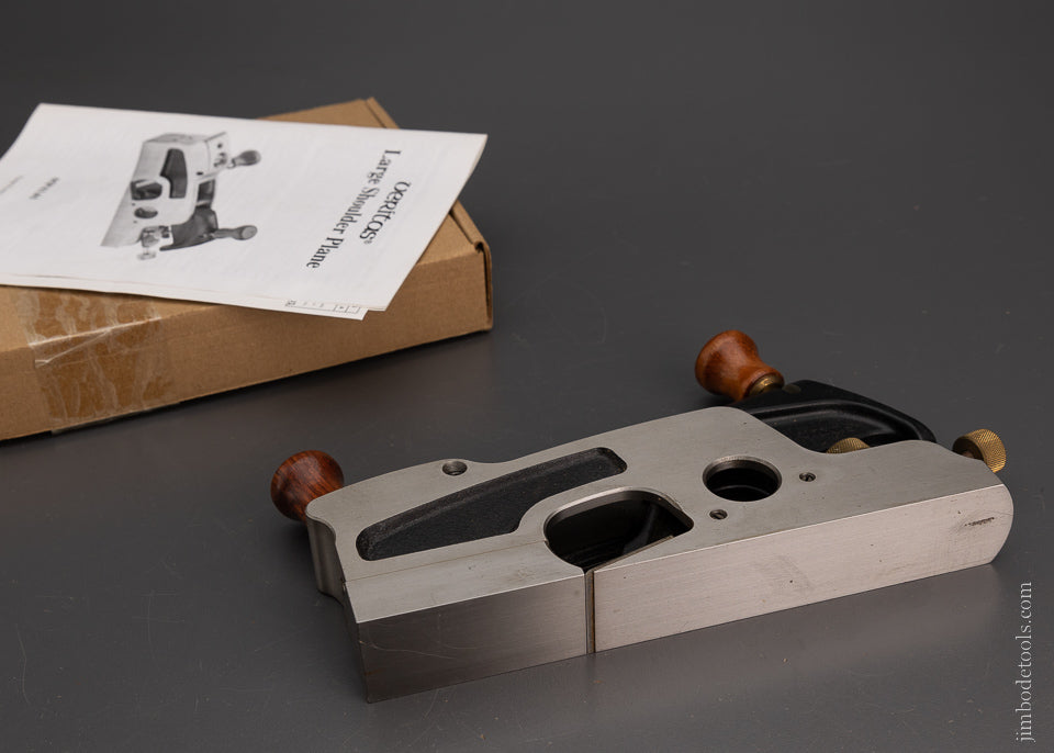 VERITAS Large Shoulder Plane Mint in Box -- 104958 – Jim Bode Tools