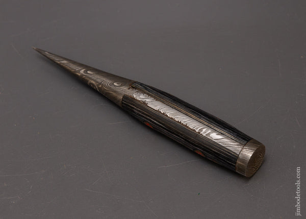 7 1/2 Inch Damascus Steel Perfect Handle Awl * 110142M – Jim Bode Tools