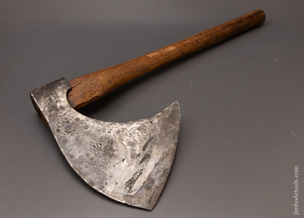 Incredible 18th Century Offset Single Bevel Hewing Axe - 111688 – Jim ...