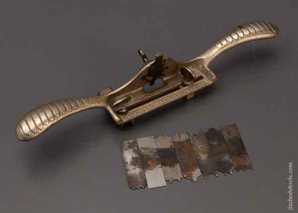 Fine & Complete STANLEY No. 66 Hand Beader with Both Fences & All 8 Cu ...