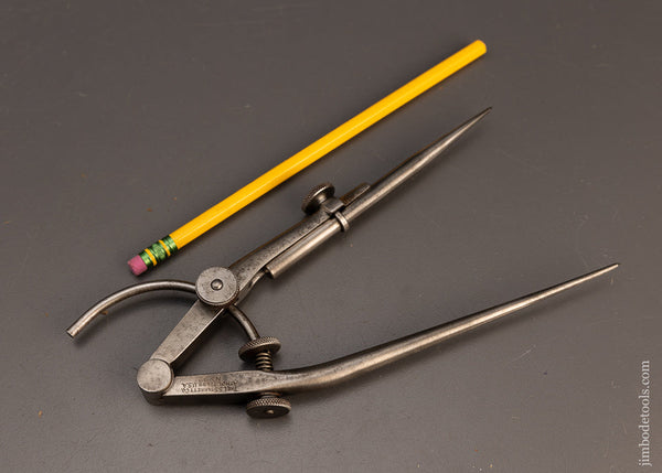 Fine 8 Inch STARRTETT No. 92 Pencil Dividers - 113023 – Jim Bode Tools