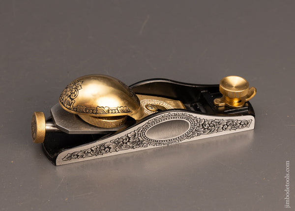 Stunning Hand Engraved Low Angle Block Plane by MIKHAIL DAVYDOV - 1137 ...