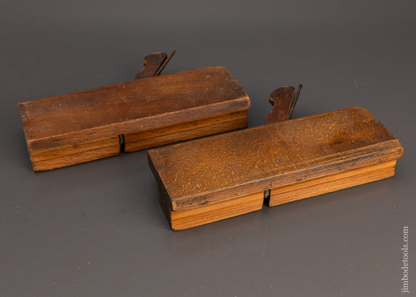 Matched, Numbered Pair of Sash Ovoloe Moulding Planes by BUCK Good+ ...