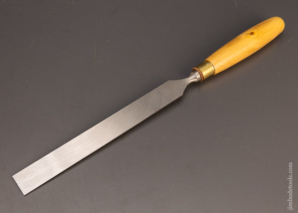 Mint SORBY Boxwood Handled Long, Thin 1 Inch Paring Chisel 15 1/4 Inch ...