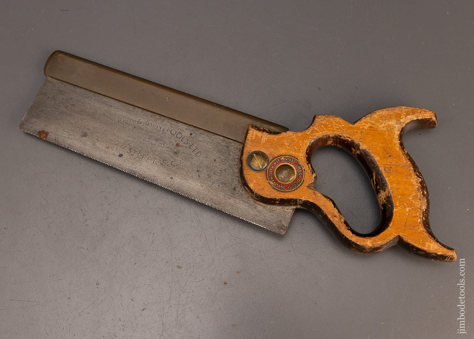 PARRY & SON 8 Inch Brass Back Dovetail Saw - 114214 – Jim Bode Tools