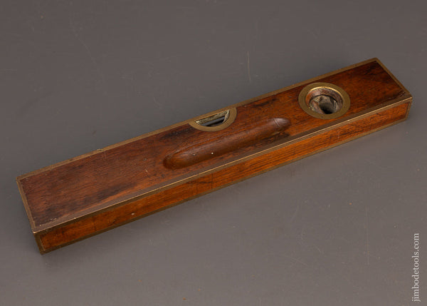 STANLEY No. 98 Brass Bound Rosewood Level 12 Inch - 114356 – Jim Bode Tools