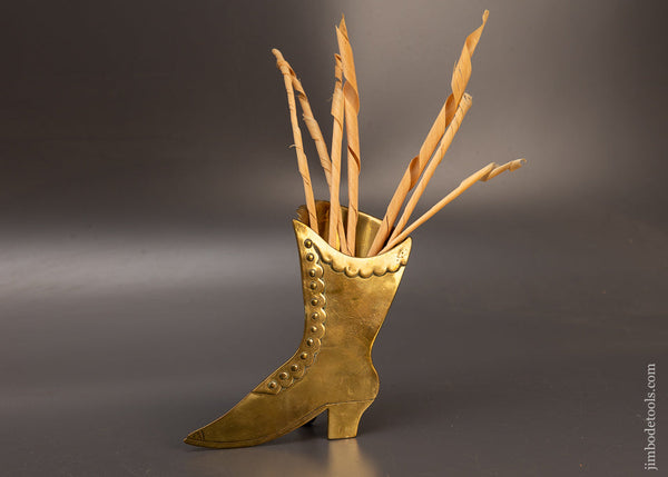 6 1/2 Inch Brass Boot Mantle Top Spill Holder - 114923 – Jim Bode Tools