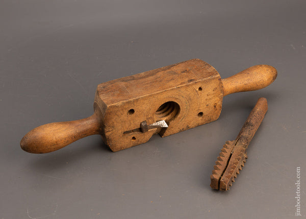 1 1/4 Inch Screw Box & Tap for Wood - 114952 – Jim Bode Tools