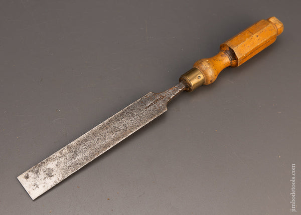 1 1/4 Inch Boxwood Handled Paring Chisel by C. F. JOHNSON SHEFFIELD ...