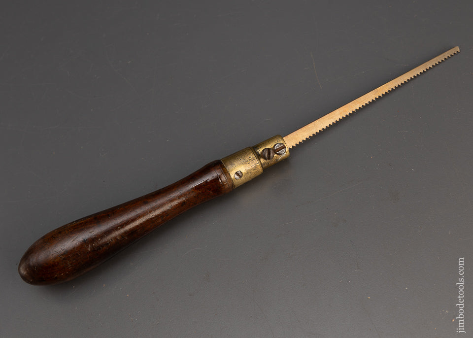 Pretty Walnut English Pad Saw with New Blade - 115112 – Jim Bode Tools