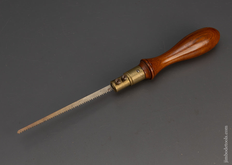 Elegant English Rosewood Pad Saw with New Blade - 115329 – Jim Bode Tools