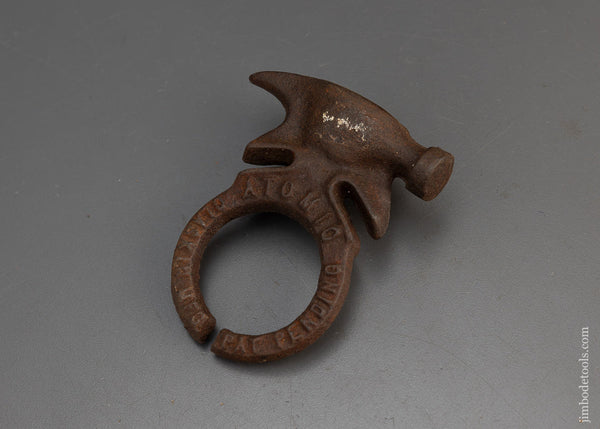 Rare Patented Hammer ATOMIC Fencing Hammer - 115351 – Jim Bode Tools