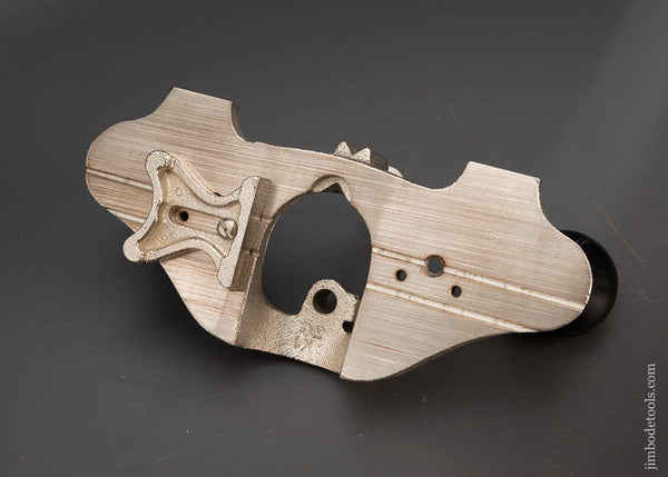 100% Complete & Mint STANLEY No. 71 Router Plane with Fence & All 3 Cu ...