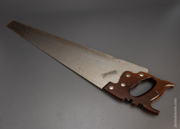 Extra Fine Top-of-the-Line ATKINS No. 400 Rosewood Handled Hand Saw ...