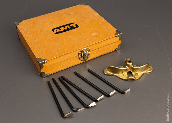 AMT Router Plane in Original Box with Six Cutters - 115785 – Jim Bode Tools