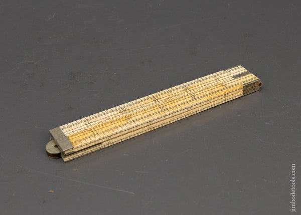 Fine Early STANLEY No. 86 Ivory Folding Rule - 115959 – Jim Bode Tools
