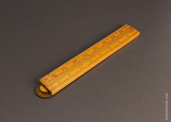 Mint Unused RABONE No. 1190 Combination Protractor, Level, Boxwood Rul ...