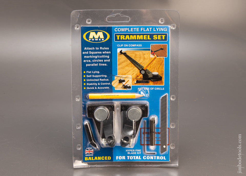 Flat Lying Trammel Set - 116249 – Jim Bode Tools
