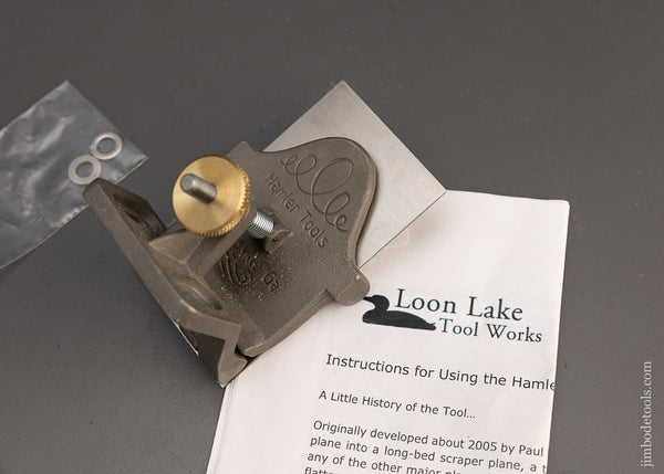 PAUL HAMLER Scraper Insert for STANLEY No. 4 1/2 through No. 7 Planes ...