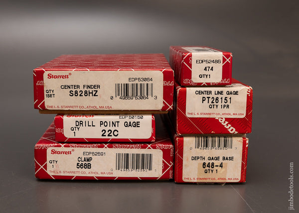 6 STARRETT Tools Mint in Box - 117069 – Jim Bode Tools