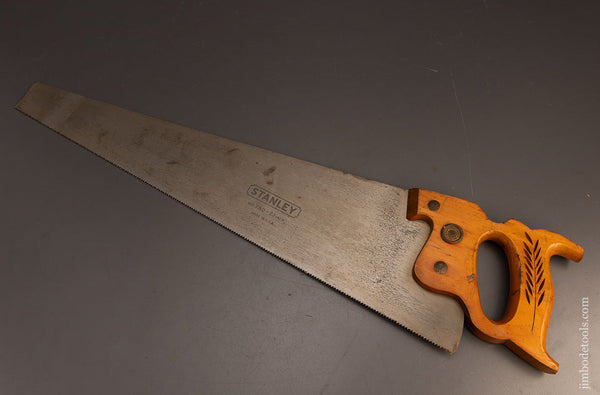 Extra Fine Near Mint STANLEY No. 780 Tool Chest Saw - 117586 – Jim Bode ...