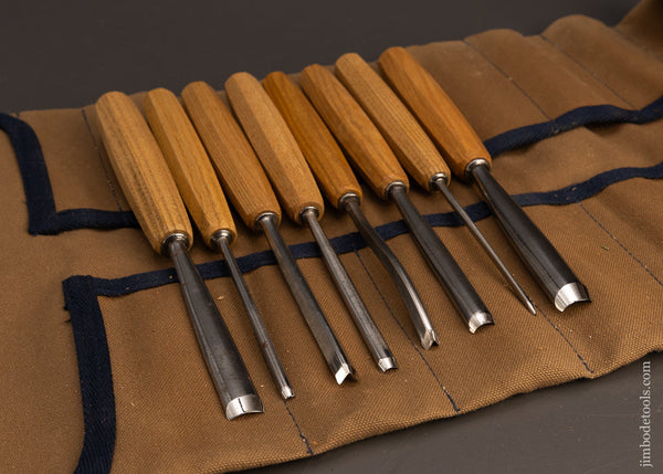 Mint Set of 8 PFEIL SWISS MADE Carving Chisels Gouges - 117650 – Jim ...