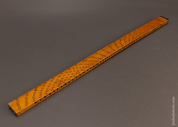 Near Mint Lumber Tally Stick - 117895 – Jim Bode Tools