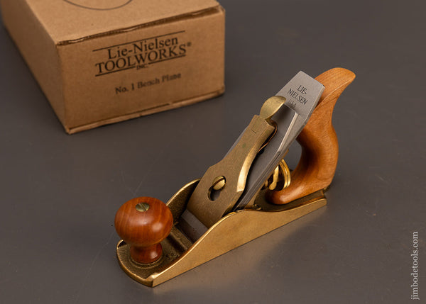 Bronze LIE NIELSEN No. 1 Smooth Plane Mint in Box DISCONTINUED at Lie ...