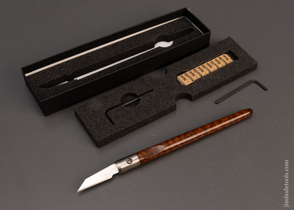 Gorgeous Snake Wood Marking Knife by MATT EASTLEA - 118618 – Jim Bode Tools