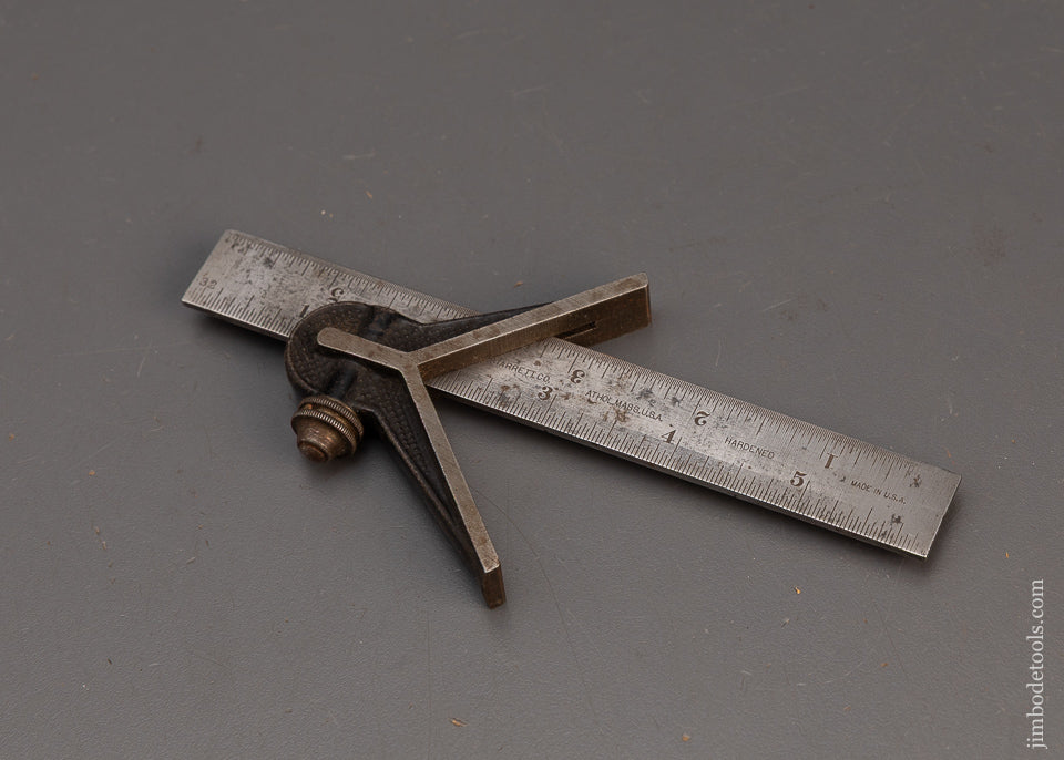 Fine 6 Inch STARRETT Center Finding Square - 118674 – Jim Bode Tools
