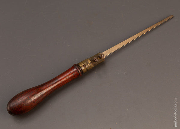 Pretty Mahogany English Pad Saw with New Blade - 118679 – Jim Bode Tools