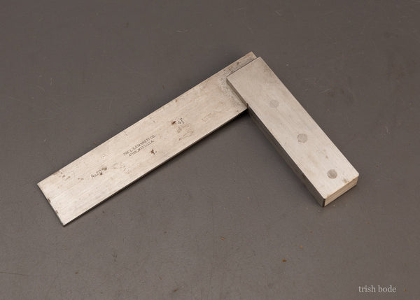4 1/2 Inch Near Mint STARRETT No. 20 Try Square - 118995 – Jim Bode Tools