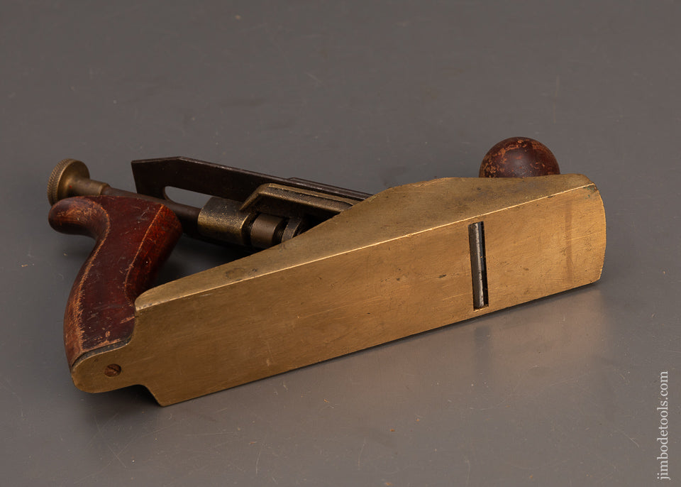 Rare Solid Brass Smooth Plane by GTL - 119004 – Jim Bode Tools