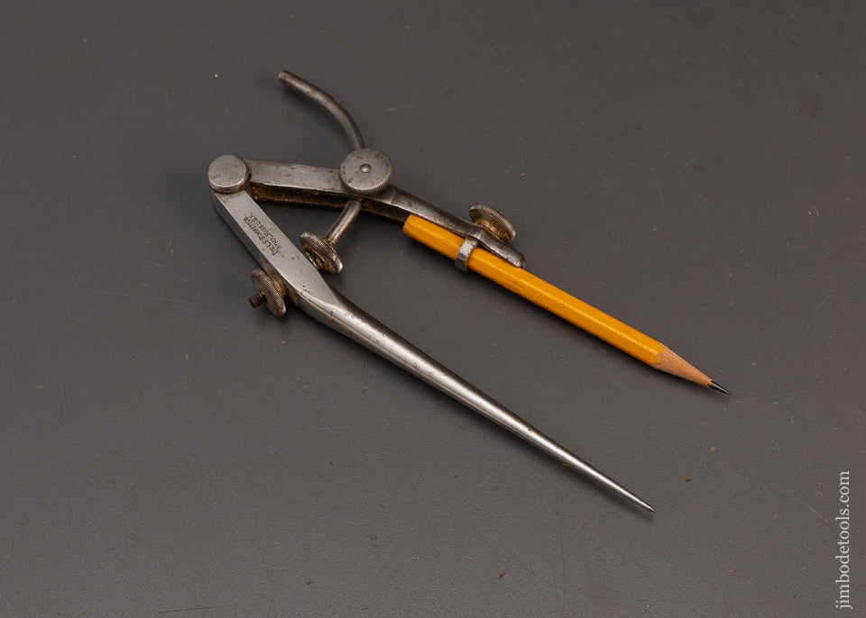 Extra Fine STARRETT 6 1/2 Inch Pencil Dividers - 119172 – Jim Bode Tools