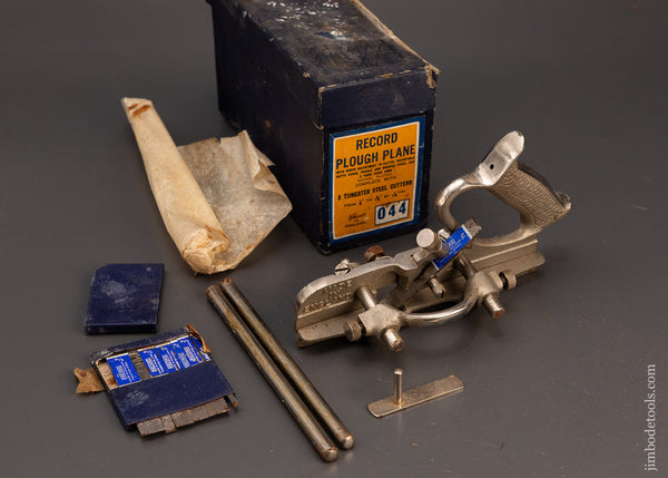 100% Complete RECORD No. 044 Plow Plane in Original Box - 119408 – Jim ...