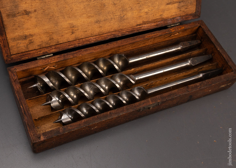 Early Pre-STANLEY Set of RUSSELL JENNINGS Auger Bits - 119546 – Jim ...