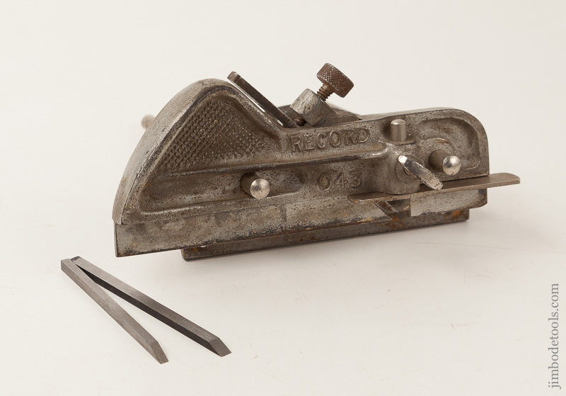 RECORD No. 043 Plough Plane with 3 Cutters – Jim Bode Tools