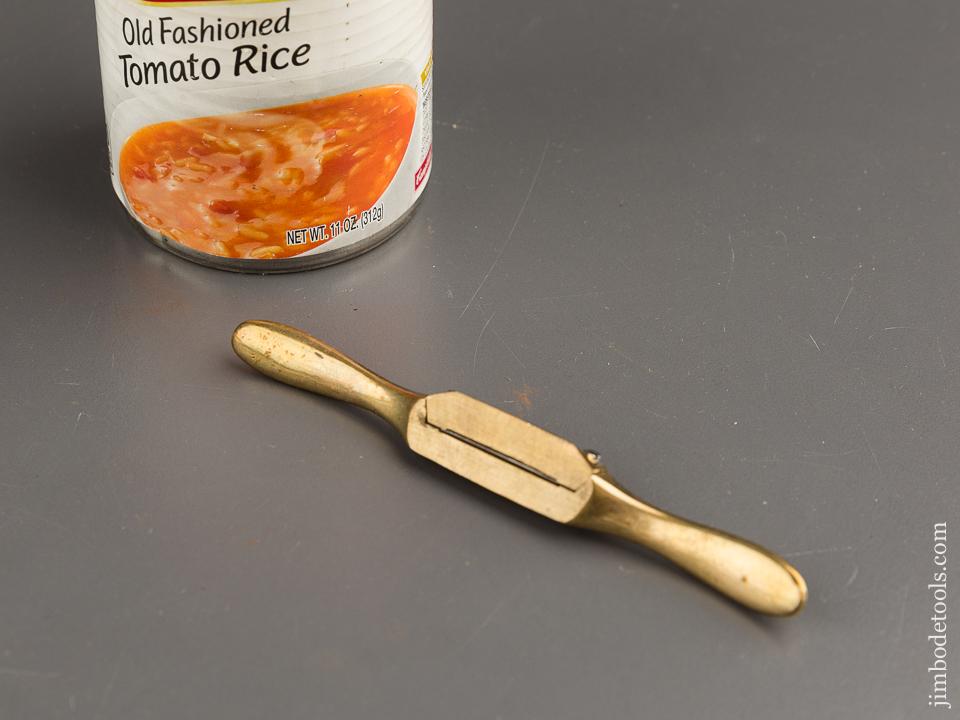 PAUL HAMLER Brass Miniature Scraper Shave -- 87064 – Jim Bode Tools