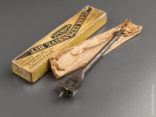 One Large CLARK Expansive Bit with One Cutter in Original Box - 88007 ...