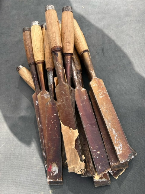 New Old Stock 1 1/2" GREENLEE Framing Chisel - 93798 – Jim Bode Tools