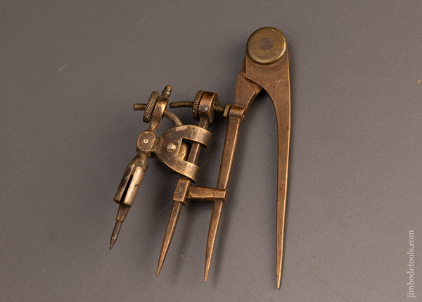 1887 Patent 4 Legged Dividers - EXCELSIOR 111225 – Jim Bode Tools