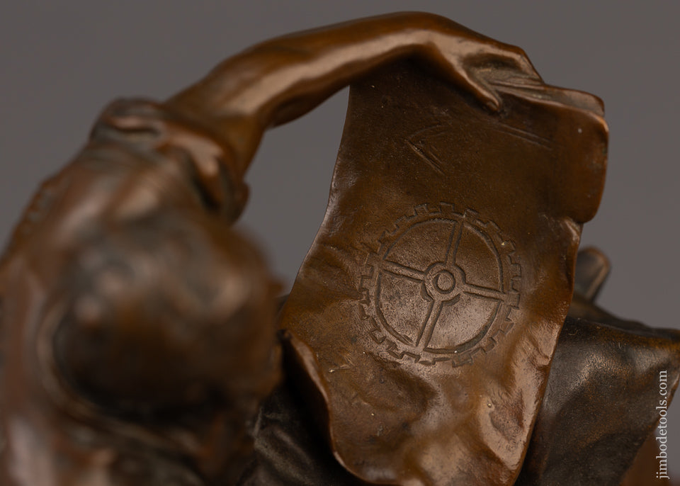 Stunning DATED & SIGNED Bronze of Blacksmith by HANS GURADZE (1861-192 ...
