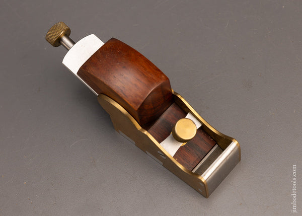 Gunmetal Infill Adjustable Chariot Plane by KELLY TOOL WORKS - EXCELSI ...