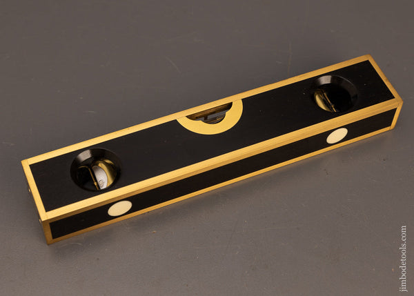 Stunning Ebony & Brass STRATTON BROS. Level by BARRY WEAVER - EXCELSIO ...
