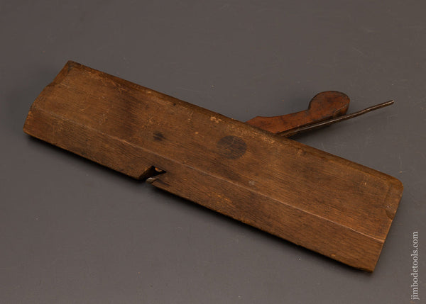 Very Rare 4 STAR **** 18th Century Yellow Birch Moulding Plane by D. L ...