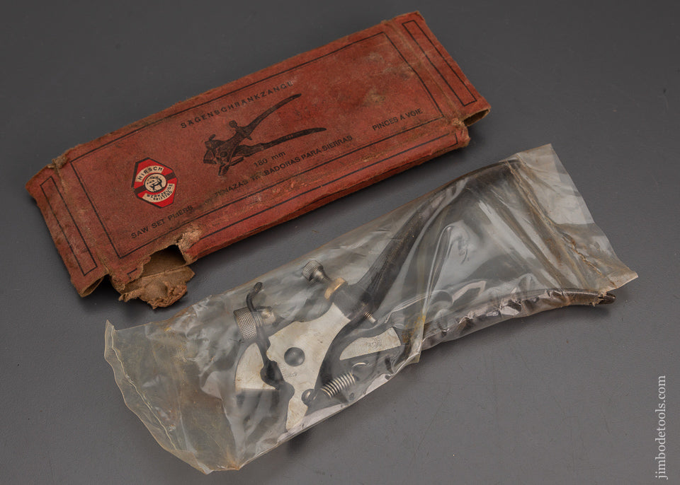 Saw Set Mint in Box HIRSCH - 101346 – Jim Bode Tools