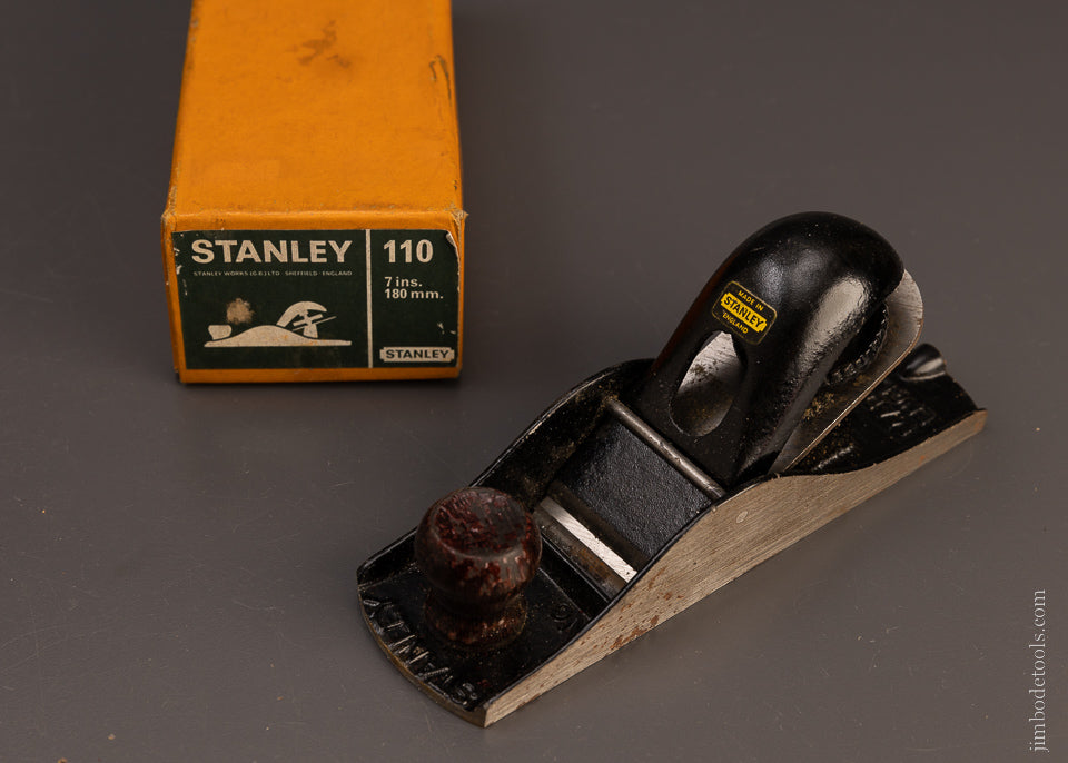 STANLEY No. 110 Block Plane in Original Box - 101999 – Jim Bode Tools